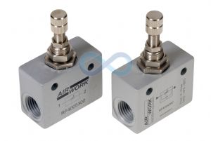 Flow control valves - block type - Airlines Pneumatics